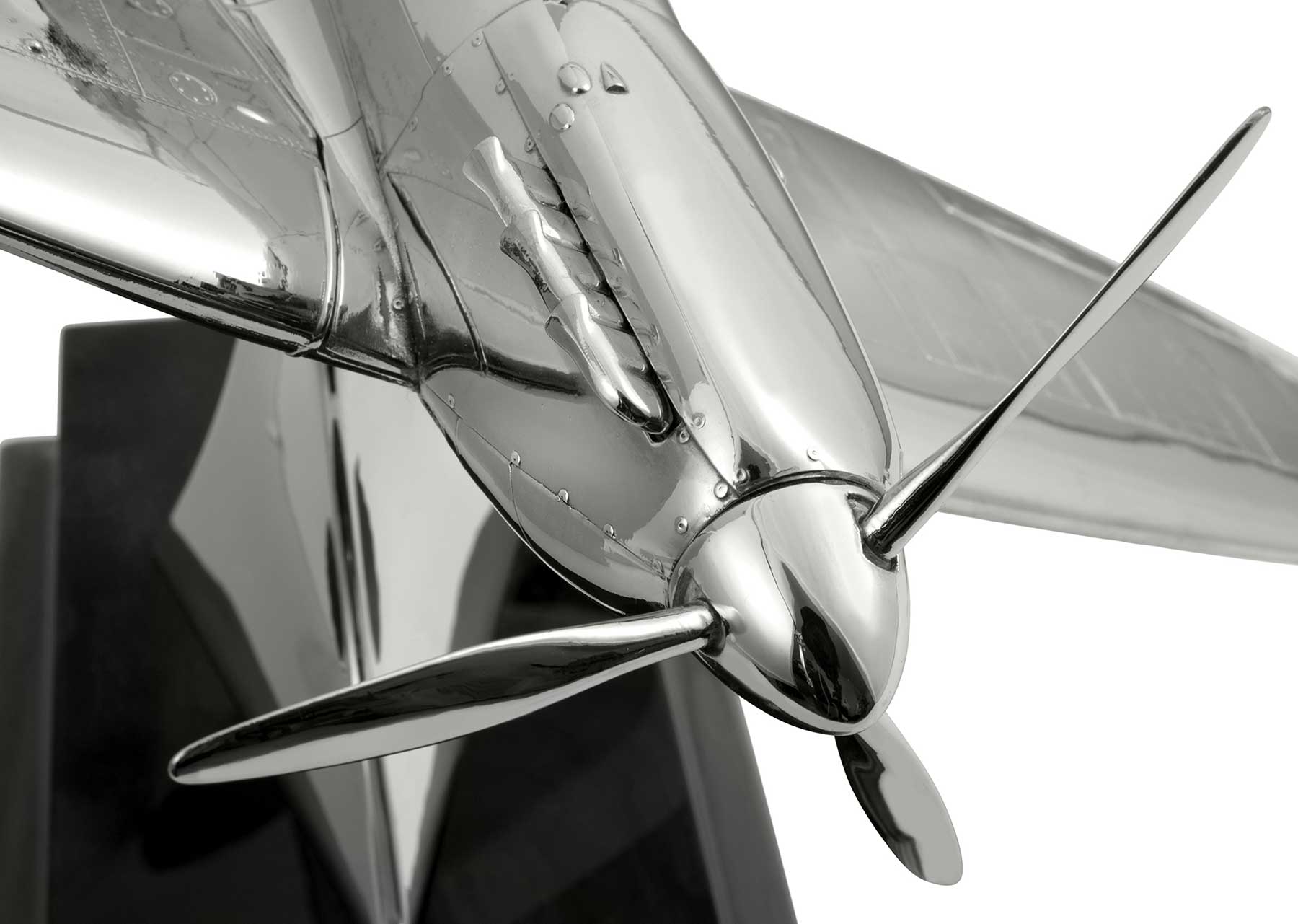 Hand crafted sterling silver model airplanes & Spitfires | Anthony Holt ...