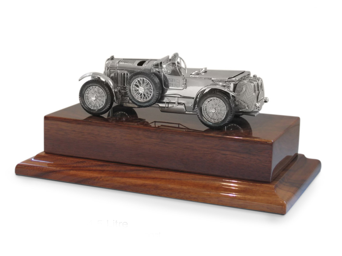 Sterling silver Bentley model cars & Bentley accessories